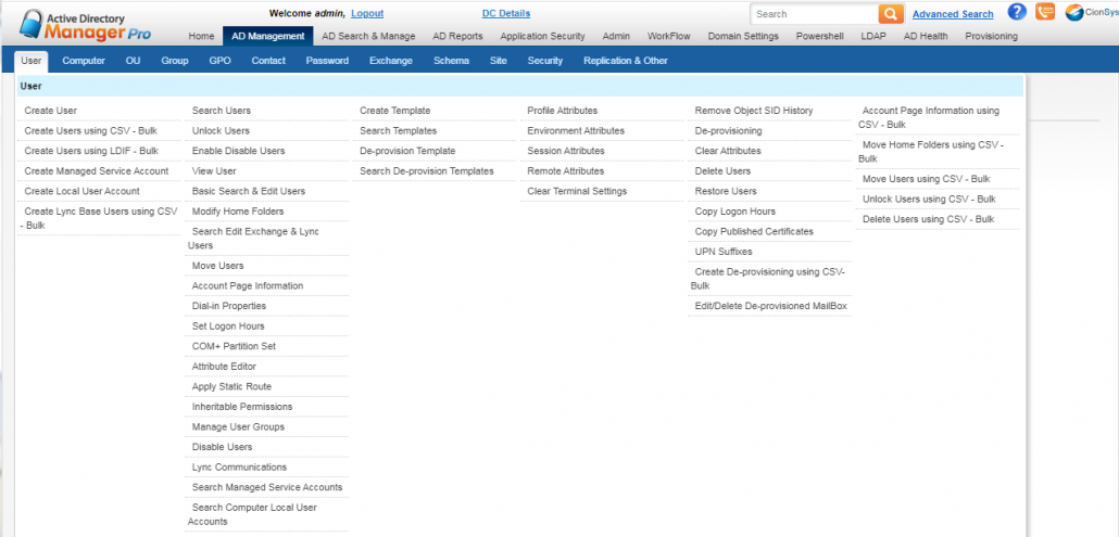 Enterprise Identity Manager – CionSystems